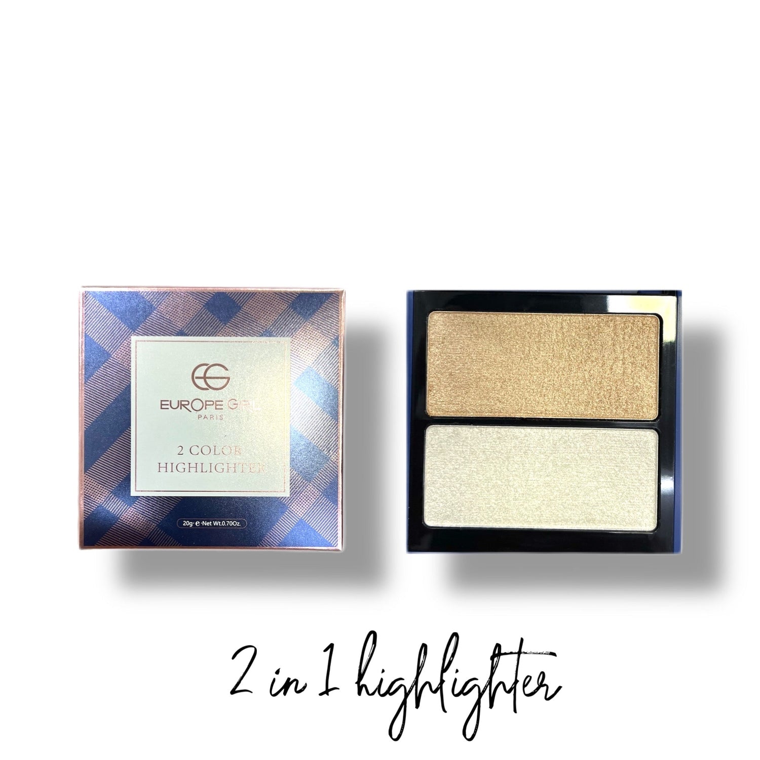 2 Color Highlighter – EuropeGirl Cosmetics