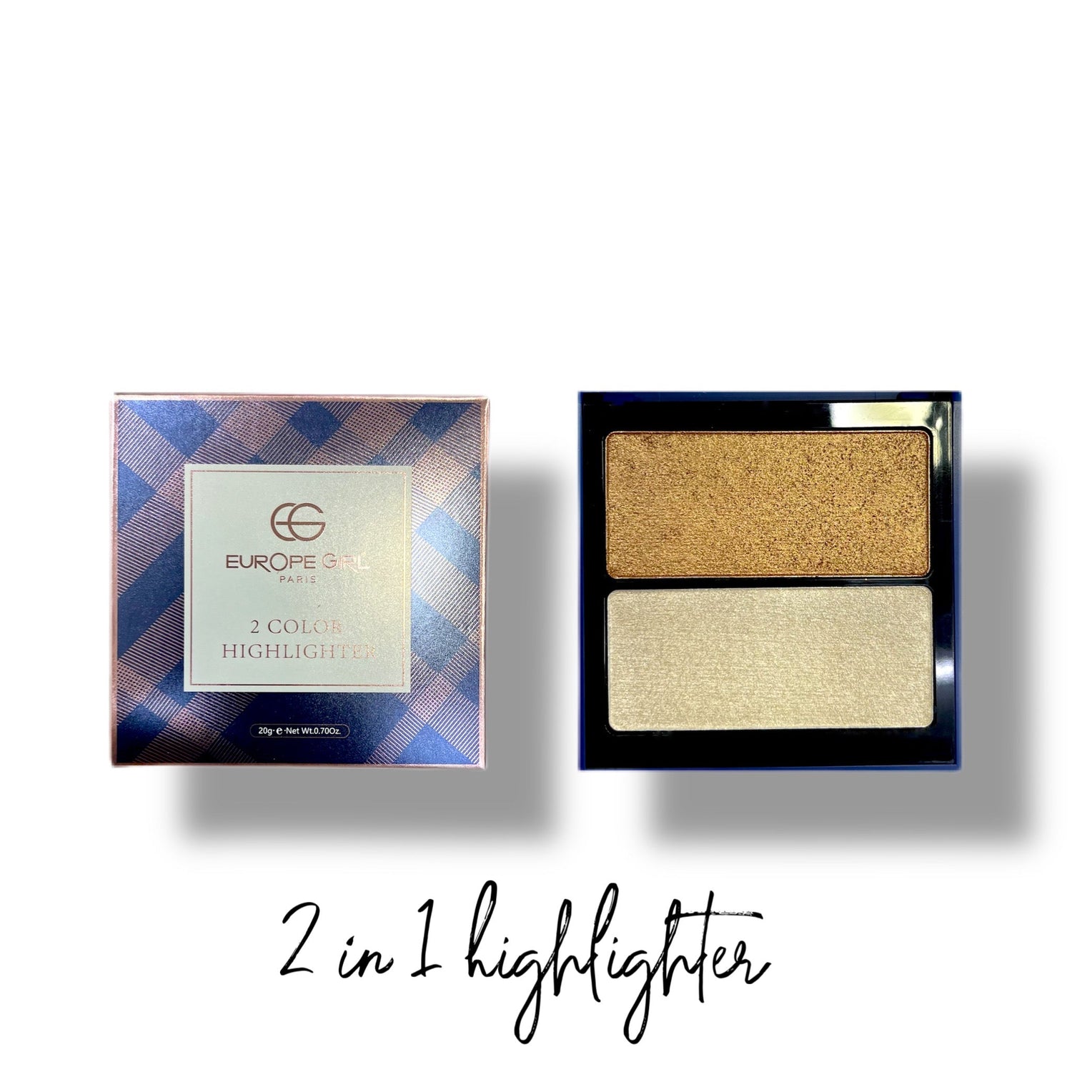 2 Color Highlighter – EuropeGirl Cosmetics